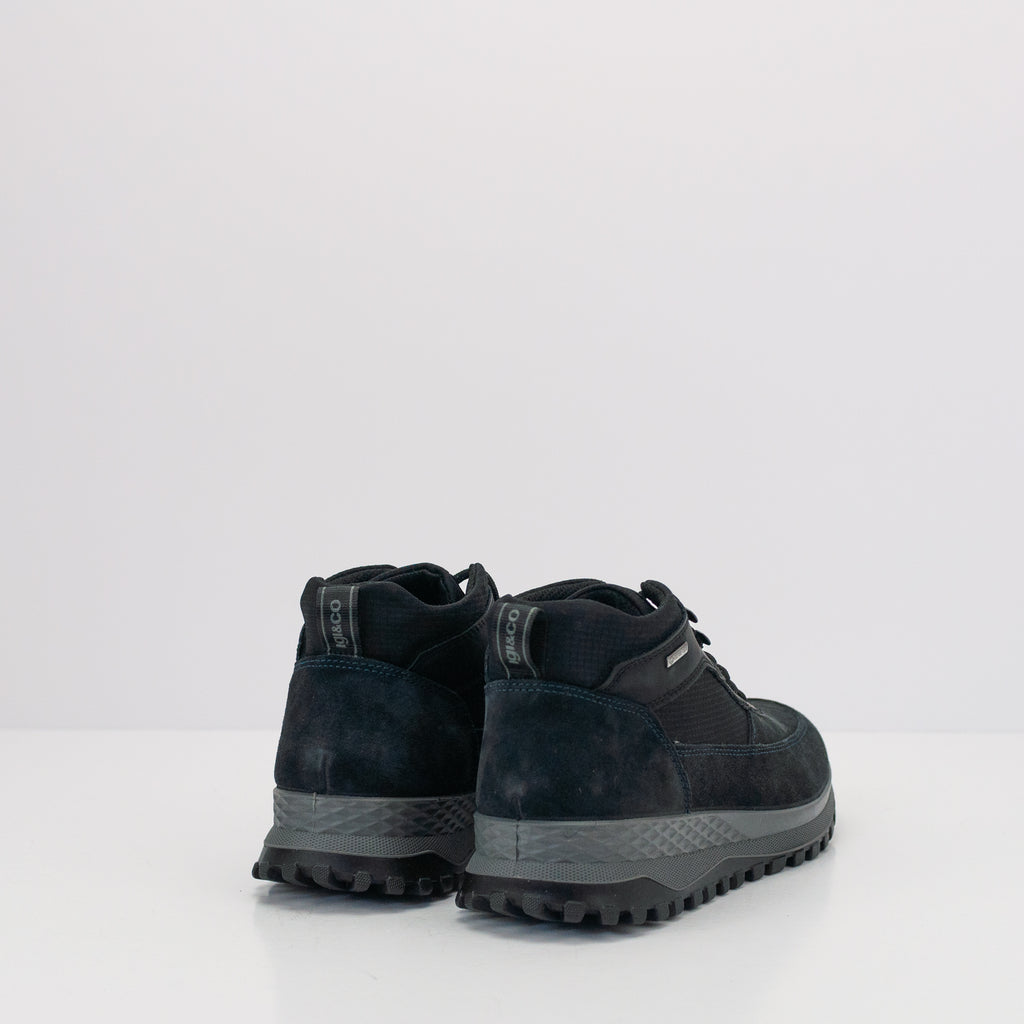 IGI&CO UOMO EOLO GORE-TEX SCAM FABRIC NOTTE LACE-UP BOOTIES | MOKSIN ...