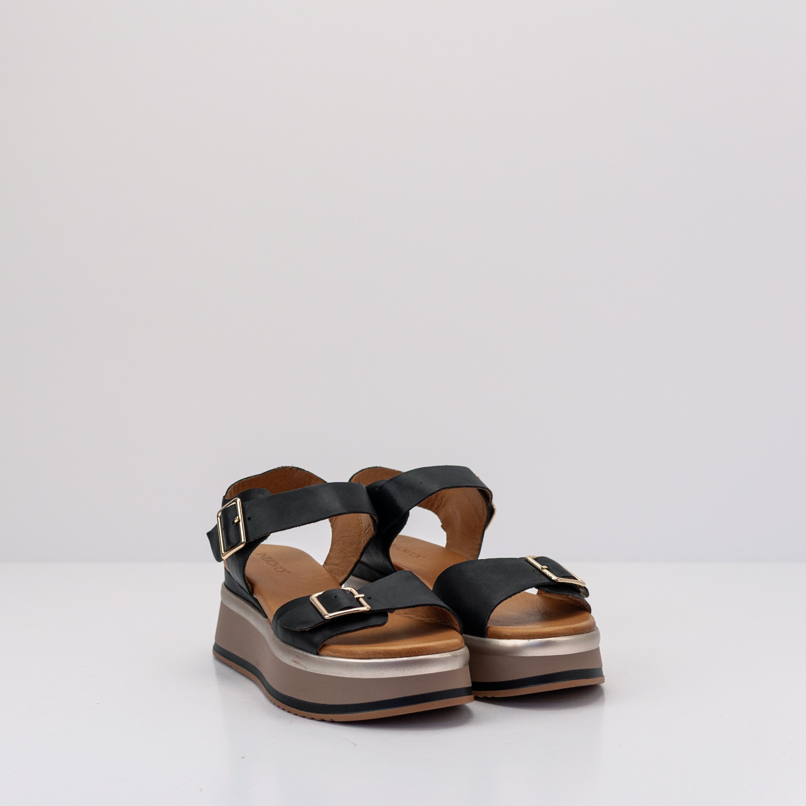 INUOVO SANDALS A98011 BLACK | MOKSIN – Moksin