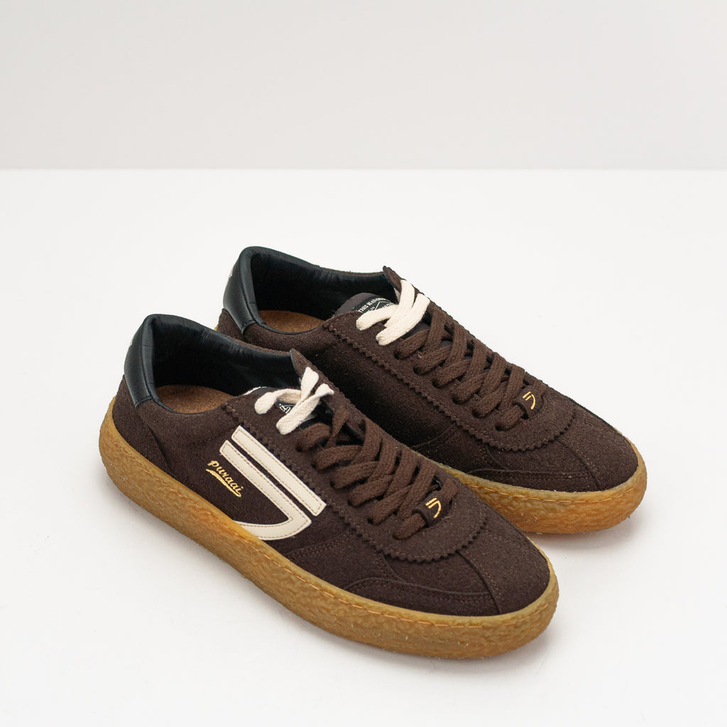 PURAAI VINTAGE COCOA SNEAKERS | MOKSIN – Moksin
