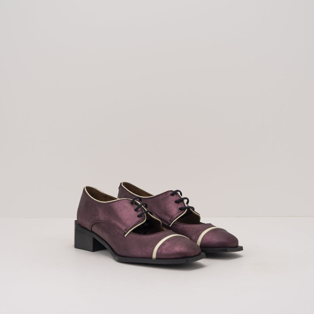 NEMONIC ZAPATOS 2205 BOHEME GLITTER BURDEOS | MOKSIN – Moksin