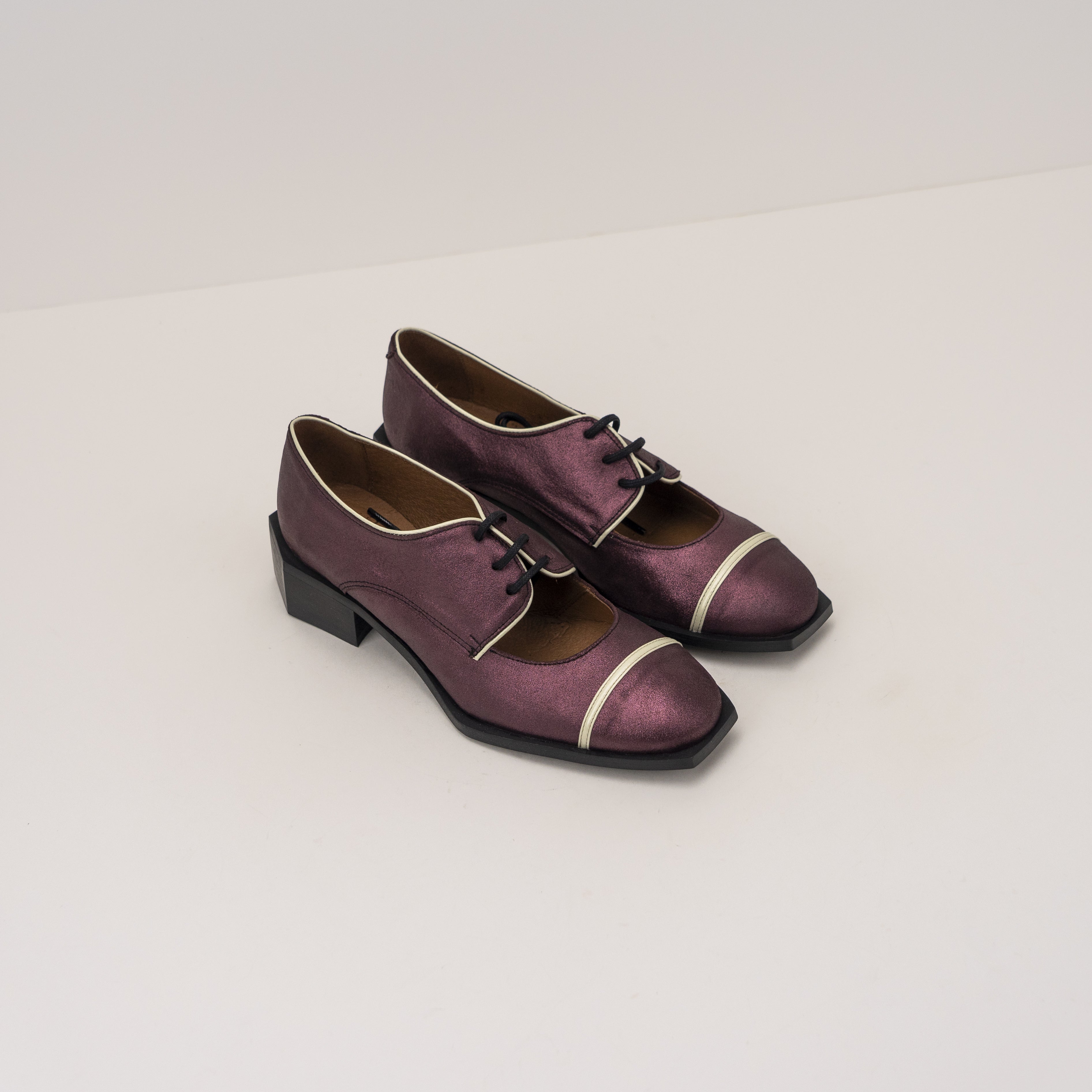 NEMONIC ZAPATOS 2205 BOHEME GLITTER BURDEOS | MOKSIN – Moksin