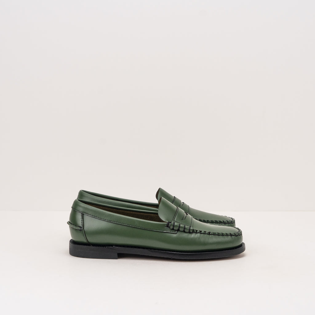 SEBAGO CLASSIC DAN SHOES FOR WOMEN IN GREEN COLOR | MOKSIN – Moksin
