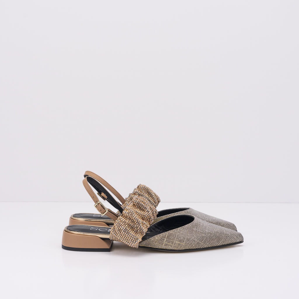 SEIALE PINK FLAT PARTY SHOES ESCURO | MOKSIN – Moksin