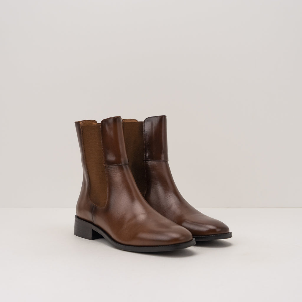 SEIALE BOTINES CON ELÁSTICOS LANDRA COLOR CAMEL | MOKSIN – Moksin