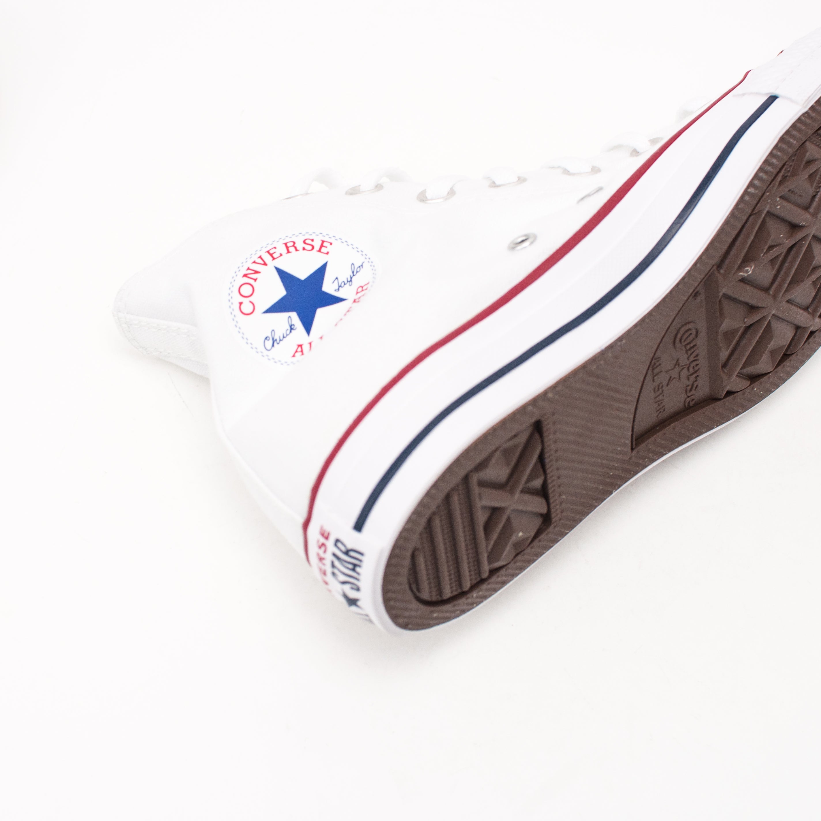 Converse zapatillas m7650c chuck taylor all star hi optical white ...