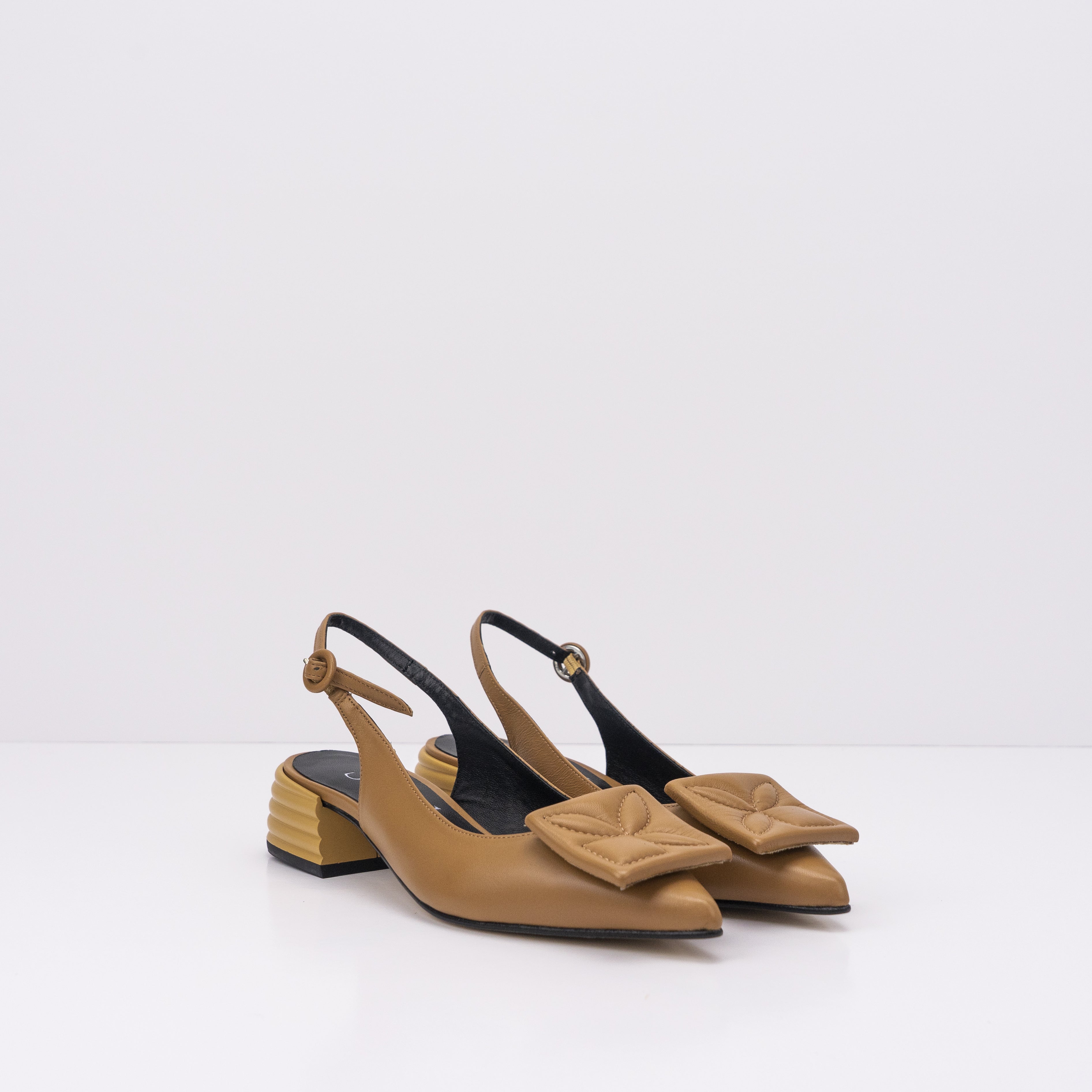 SEIALE ELEGANT HEELED SHOES SILVA IN CAMEL COLOR | MOKSIN – Moksin