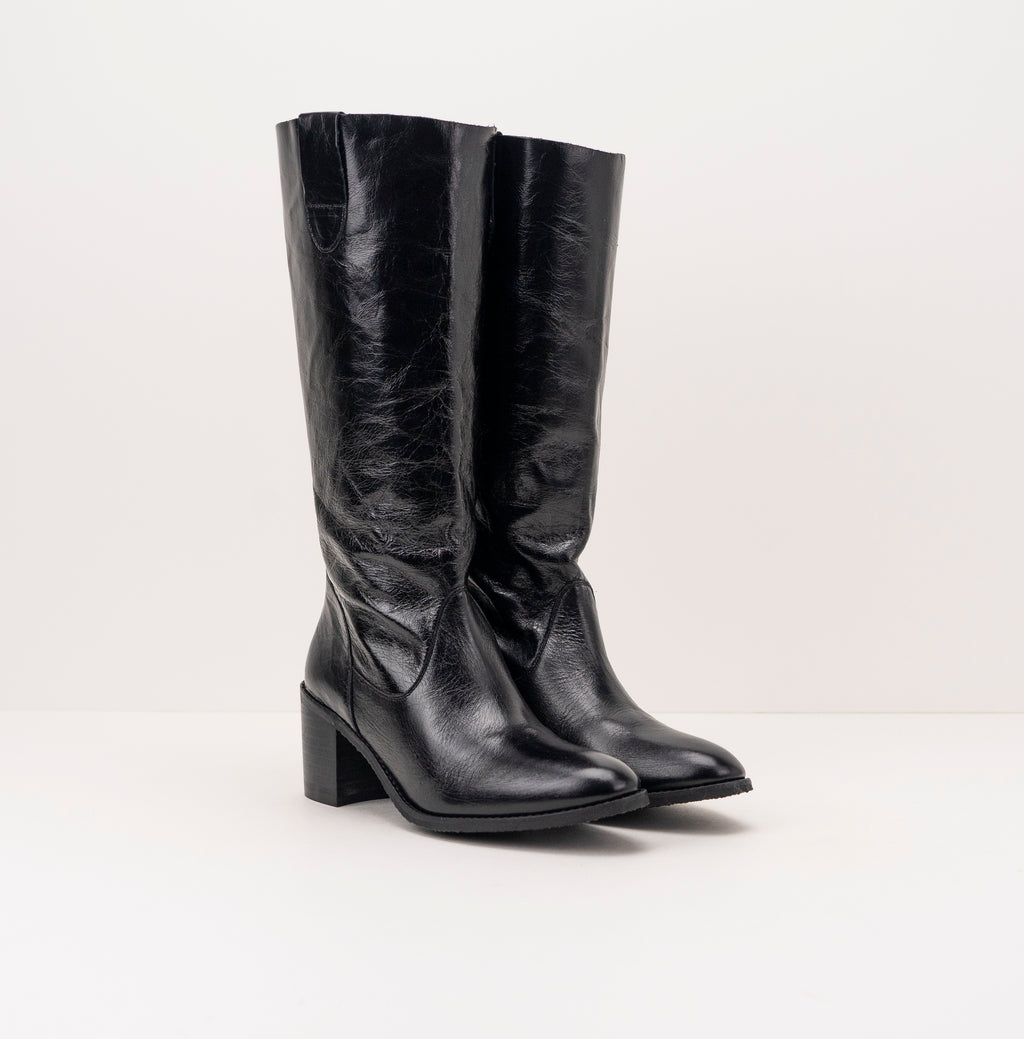 BRYAN BOTAS VALENTINA NEGRO PARA MUJER | MOKSIN – Moksin