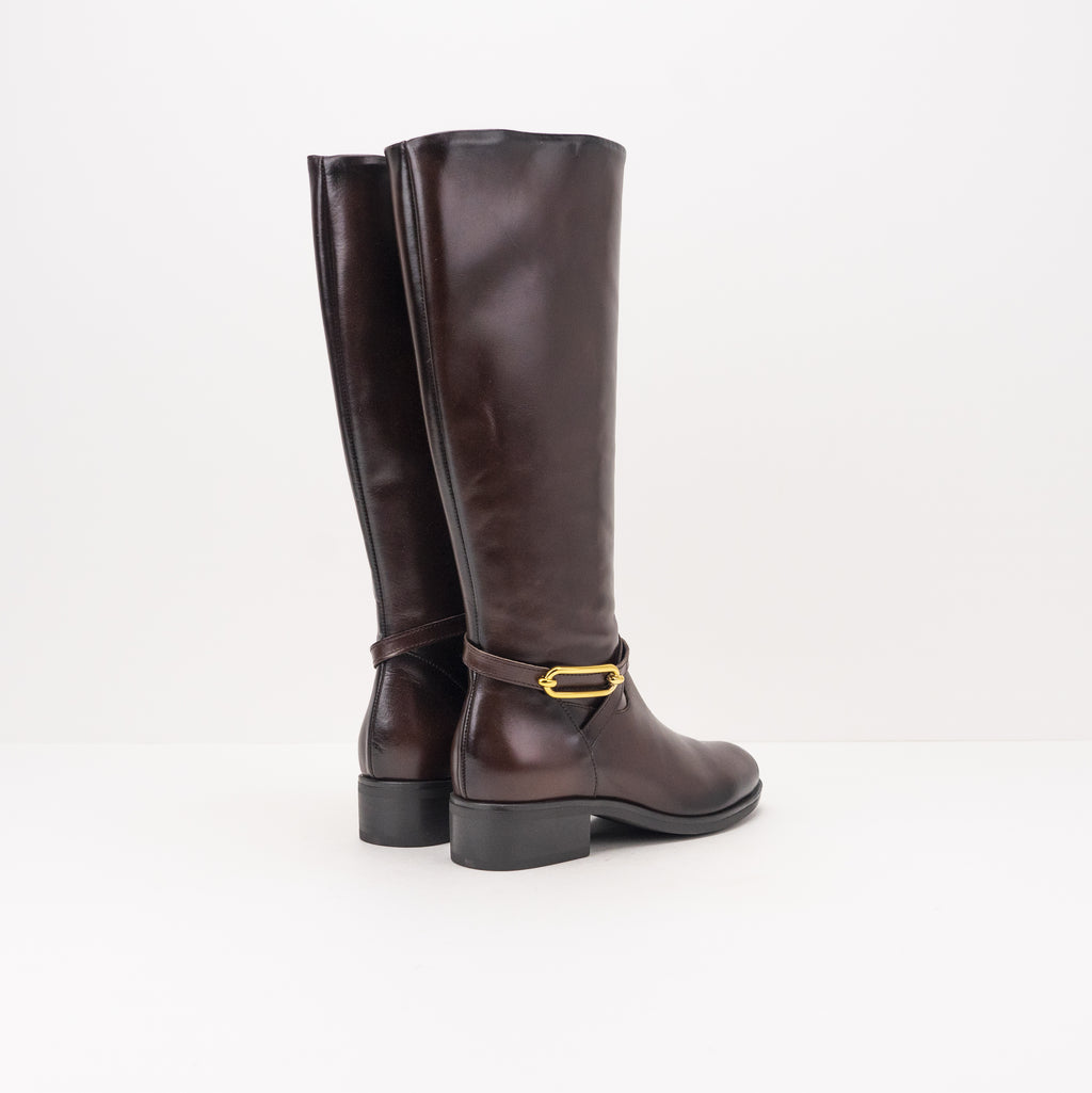 SEIALE BOTA DE CAÑA ALTA PEDRISCO EN COLOR MARRON | MOKSIN – Moksin